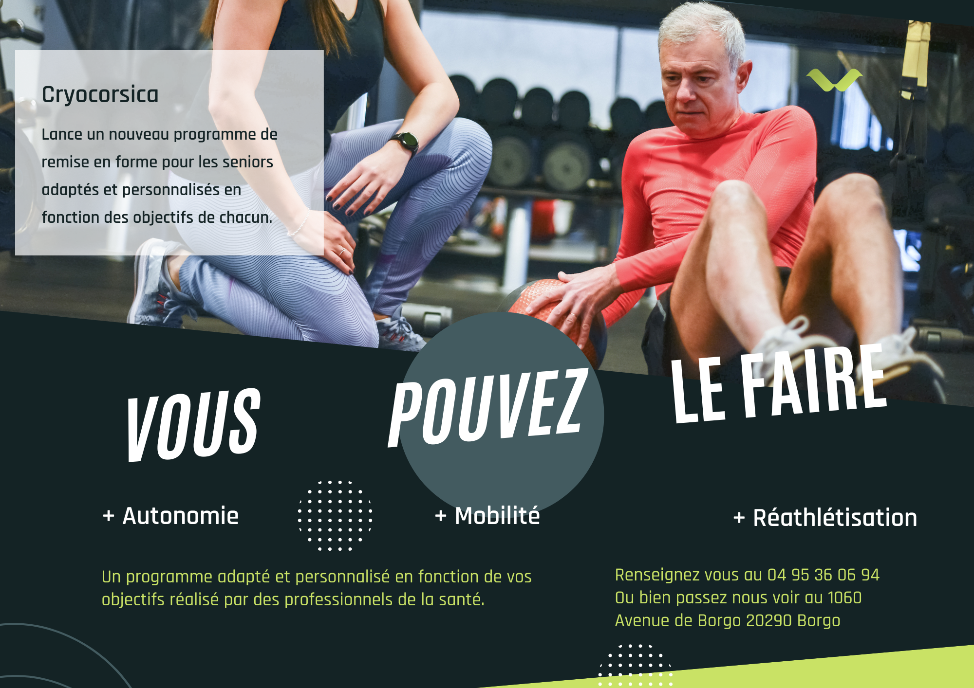 Nouveau programme de remise en forme personnalisé pour tous les seniors ...